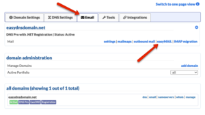 How To Create easyMail Accounts - easyDNS Knowledge Base
