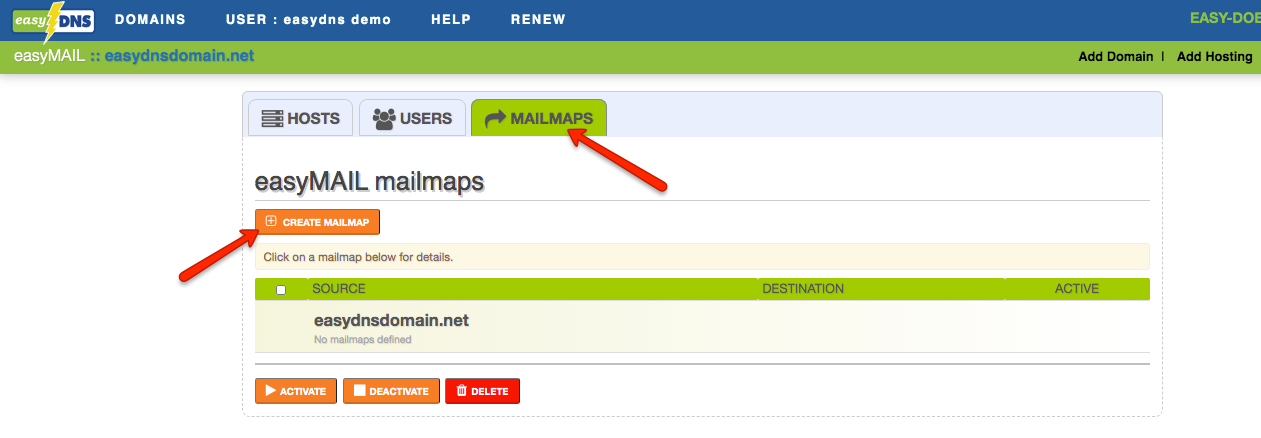 Mailmaps – easyDNS Technologies Inc