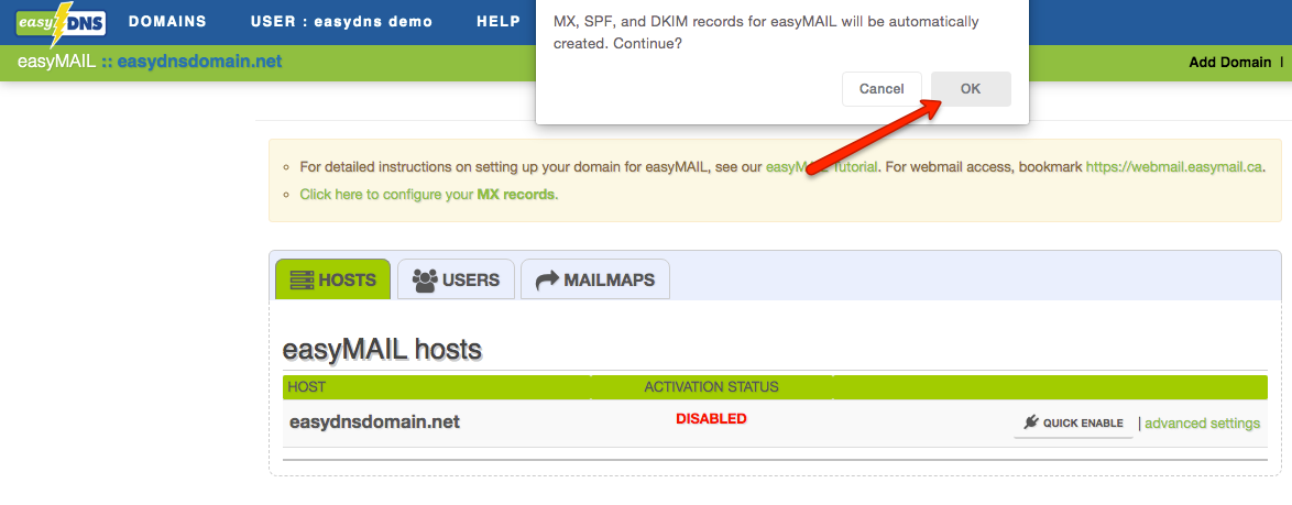 Setting Up easyMail – easyDNS Technologies Inc