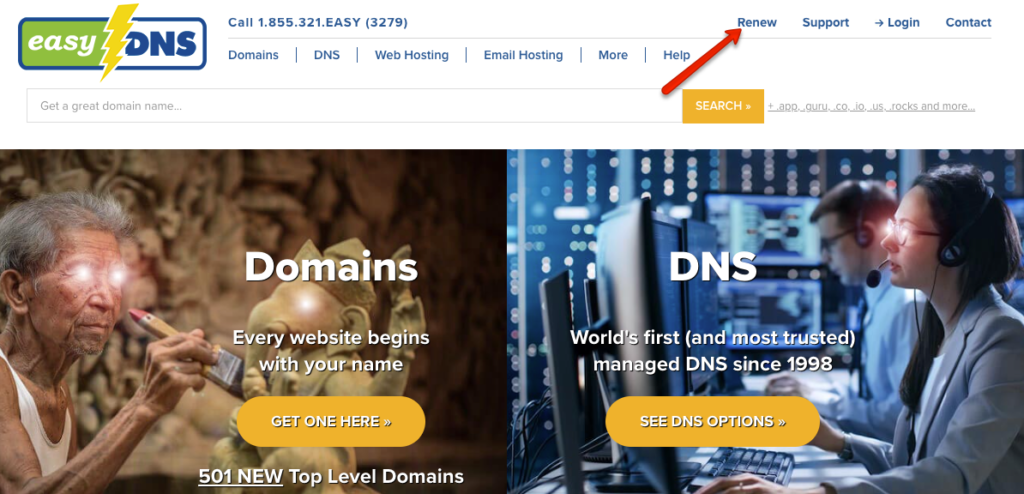 How To Renew Your Domain and Services - easyDNS Knowledge Base