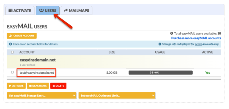 How To Create easyMail Accounts - easyDNS Knowledge Base