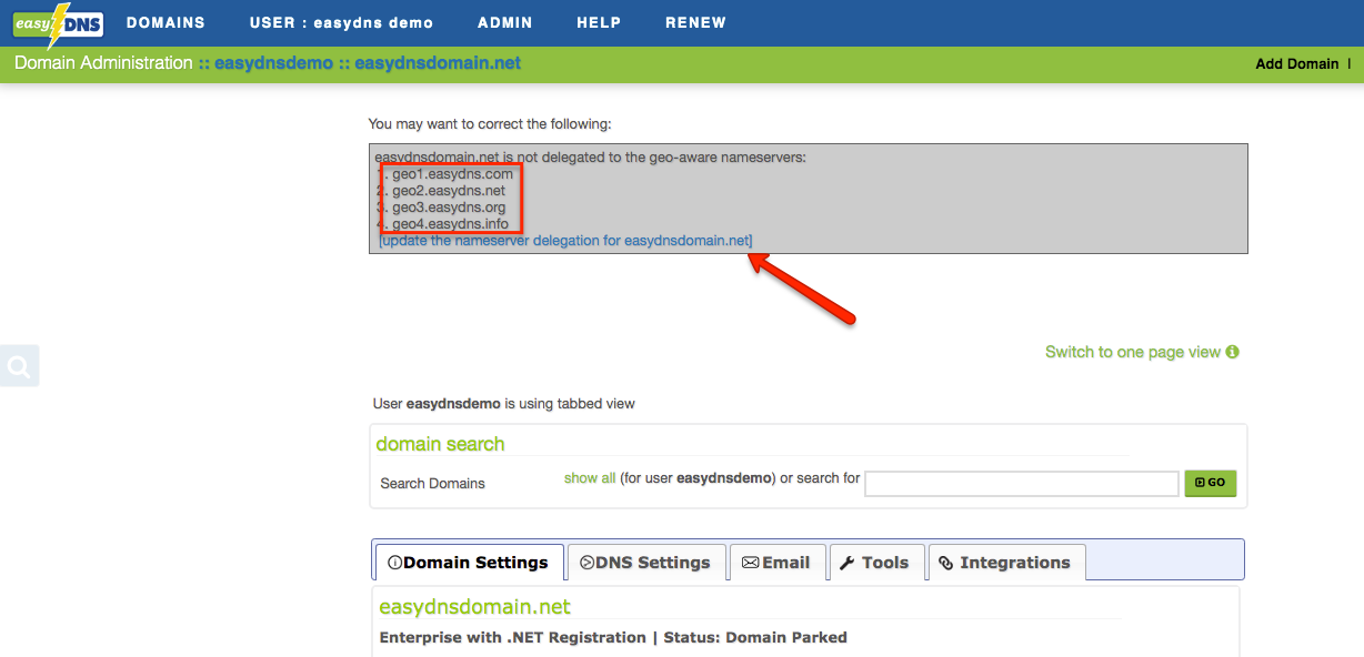 GeoDNS – easyDNS Technologies Inc