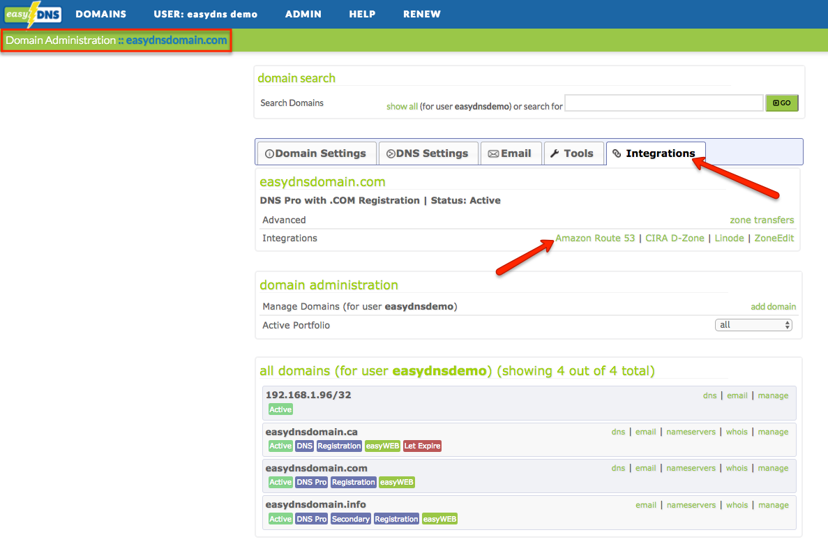 easyRoute53 – easyDNS Technologies Inc