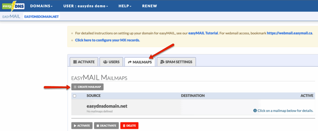 Mailmaps - easyDNS Knowledge Base