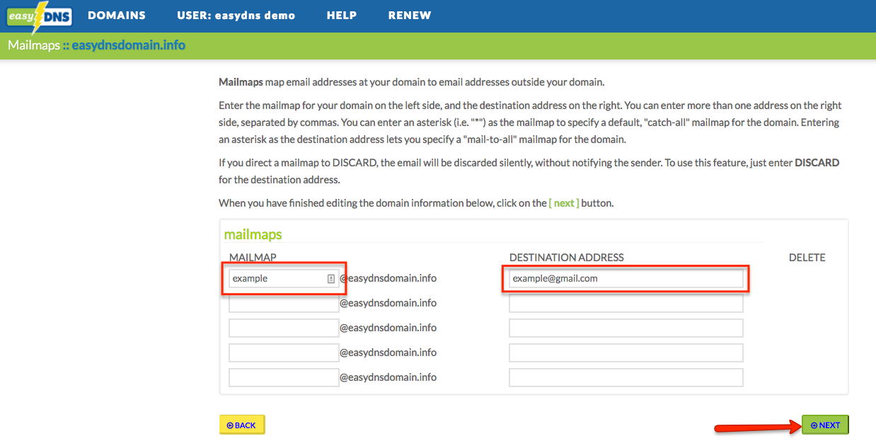 Mailmaps – easyDNS Technologies Inc