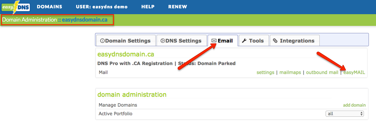 Mailmaps – easyDNS Technologies Inc