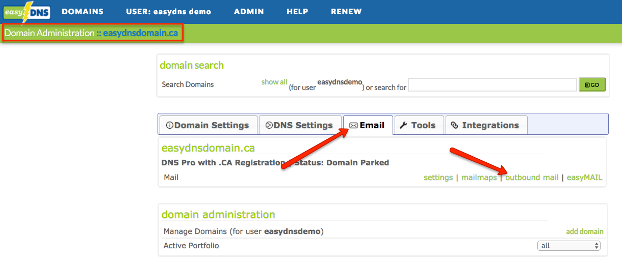 easySMTP (Outbound SMTP) – easyDNS Technologies Inc