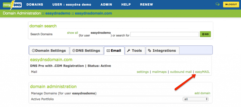 How To Change Your easyMail Password – easyDNS Technologies Inc