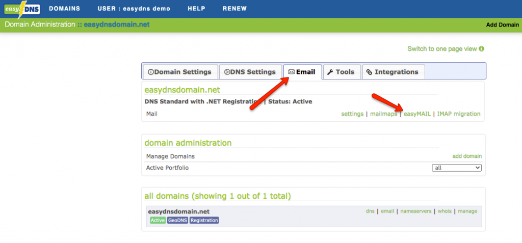 easyMail Storage Limits – easyDNS Technologies Inc