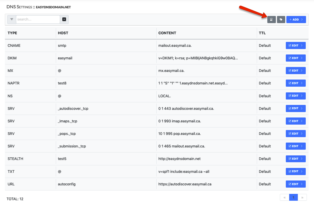 New DNS Editor - easyDNS Knowledge Base